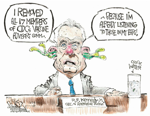 The Latest Political Cartoons: RFK Jr. Edition | Light Wave