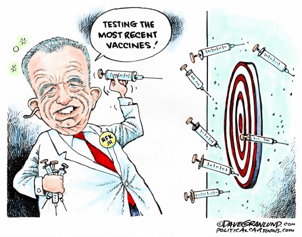 The Latest Political Cartoons: RFK Jr. Edition | Light Wave