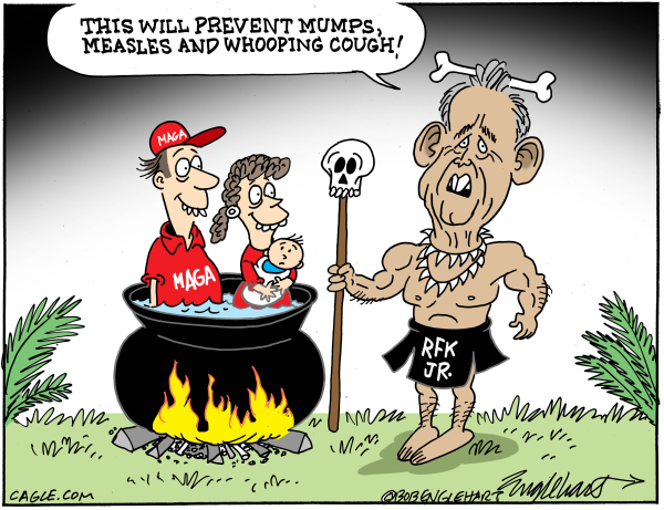 The Latest Political Cartoons: RFK Jr. Edition | Light Wave