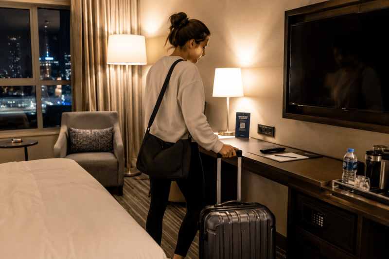 6 Things to Do the Night You Arrive at a Hotel | Light Wave