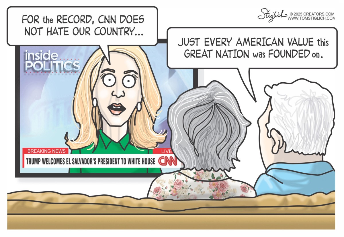 Award-Winning Editorial Cartoonist Tom Stiglich's Latest Work | Light Wave