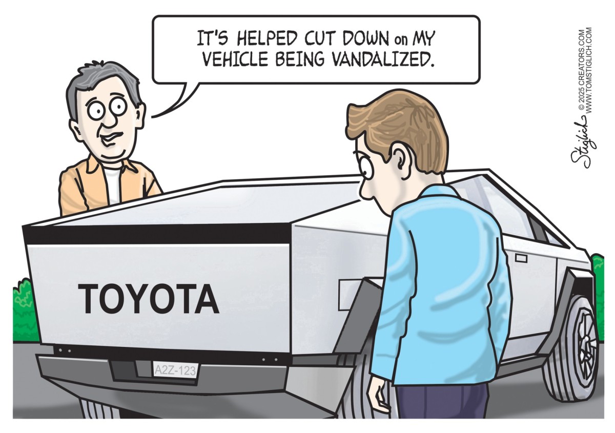 Award-Winning Editorial Cartoonist Tom Stiglich's Latest Work | Light Wave