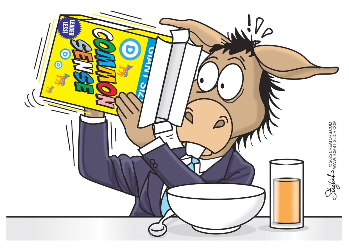 Award-Winning Editorial Cartoonist Tom Stiglich's Latest Work | Light Wave