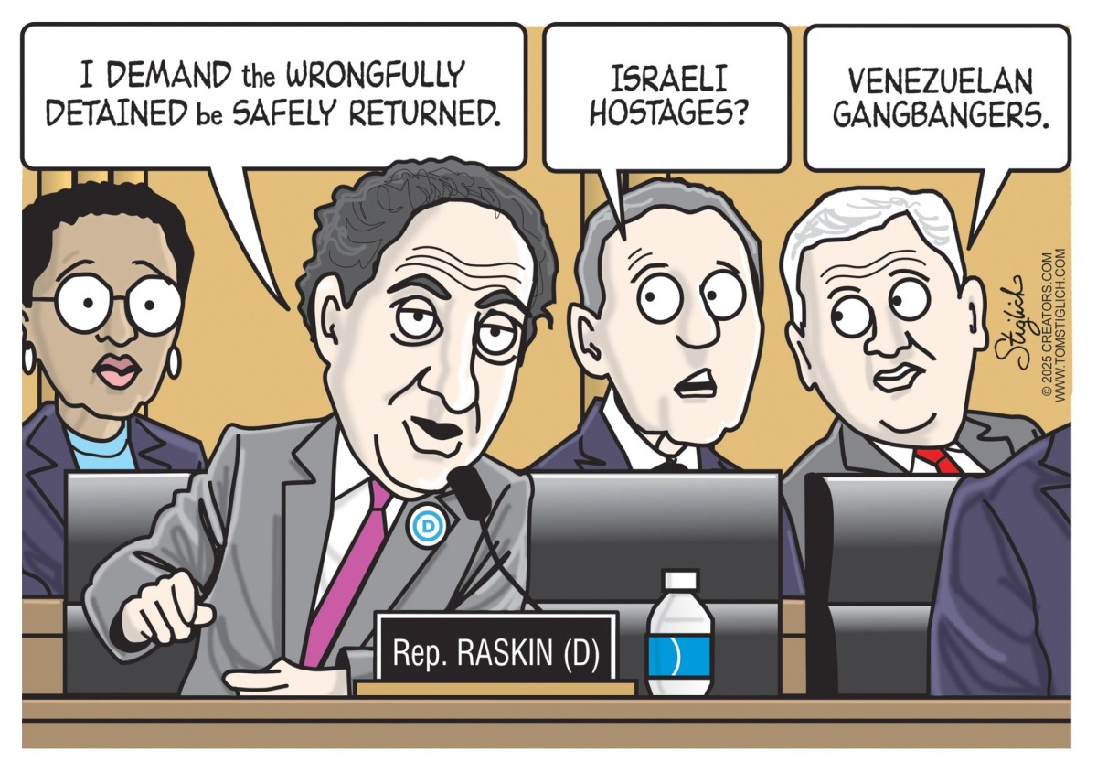 Award-Winning Editorial Cartoonist Tom Stiglich's Latest Work | Light Wave