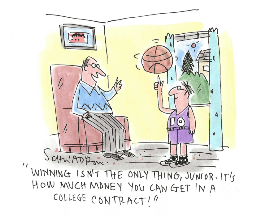 Basketball Cartoons Tackle Knicks, NIL and Gambling | Light Wave