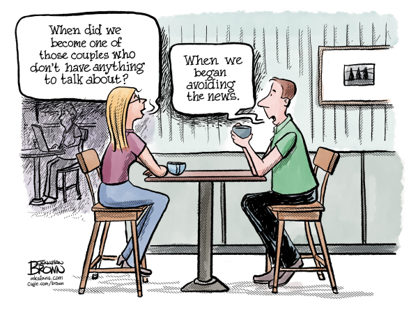 The Latest Political Cartoons From Jonathan Brown | Light Wave