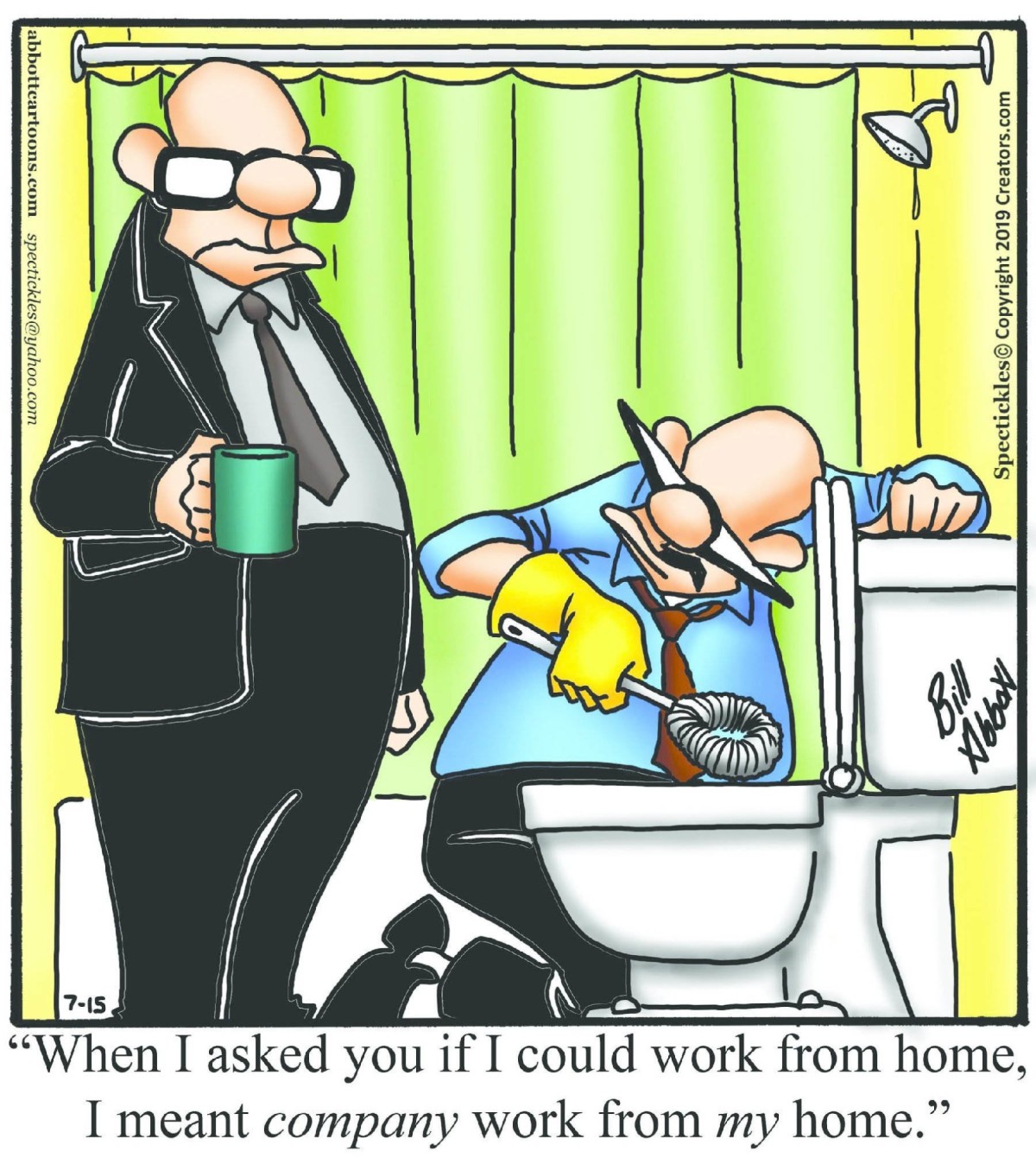 Comics: "Spectickles" by Bill Abbott | Light Wave