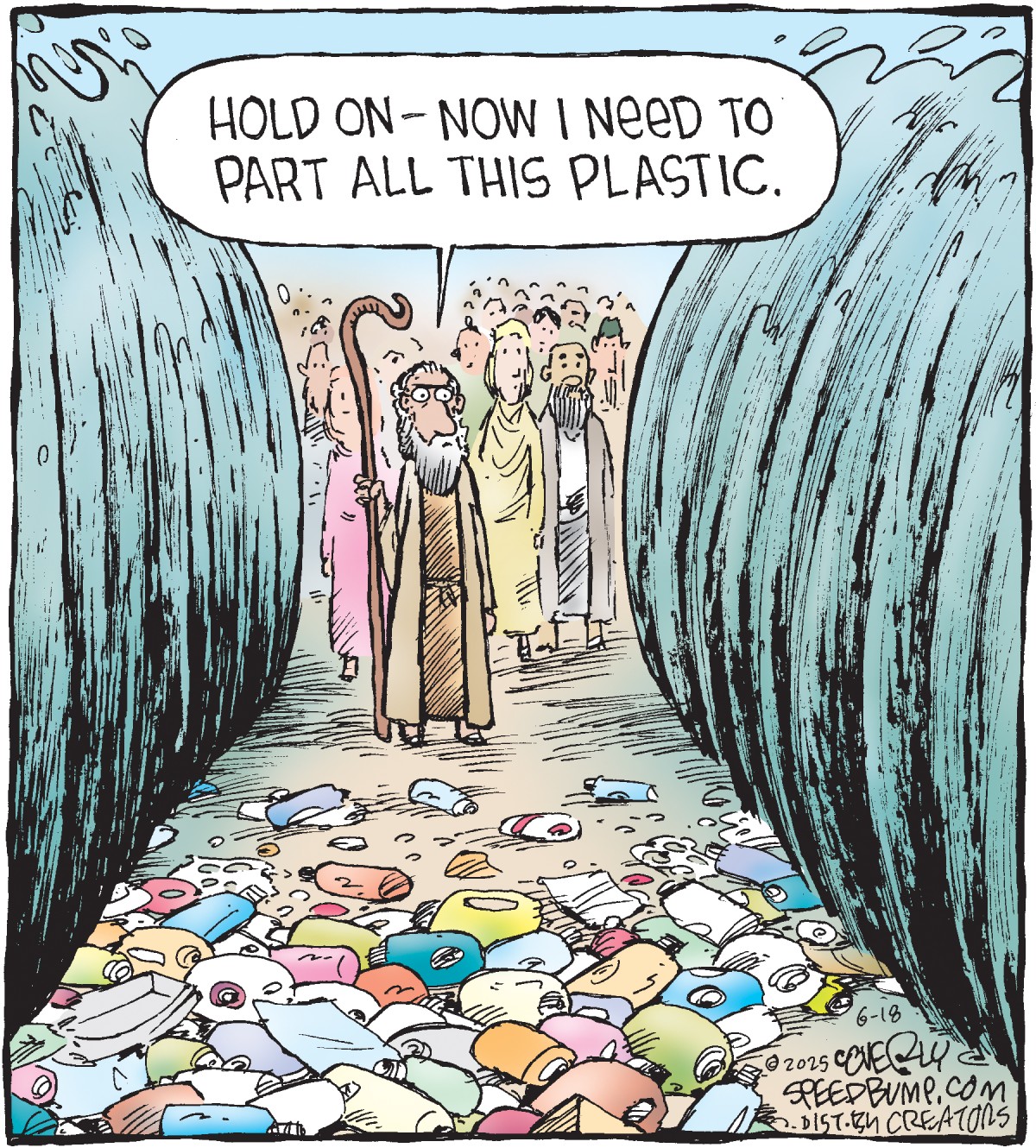 Daily Cartoons: "Speed Bump" by Dave Coverly | Light Wave