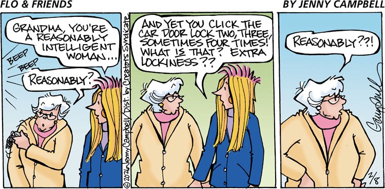 Daily Comics: Flo and Friends by Jenny Campbell | Light Wave