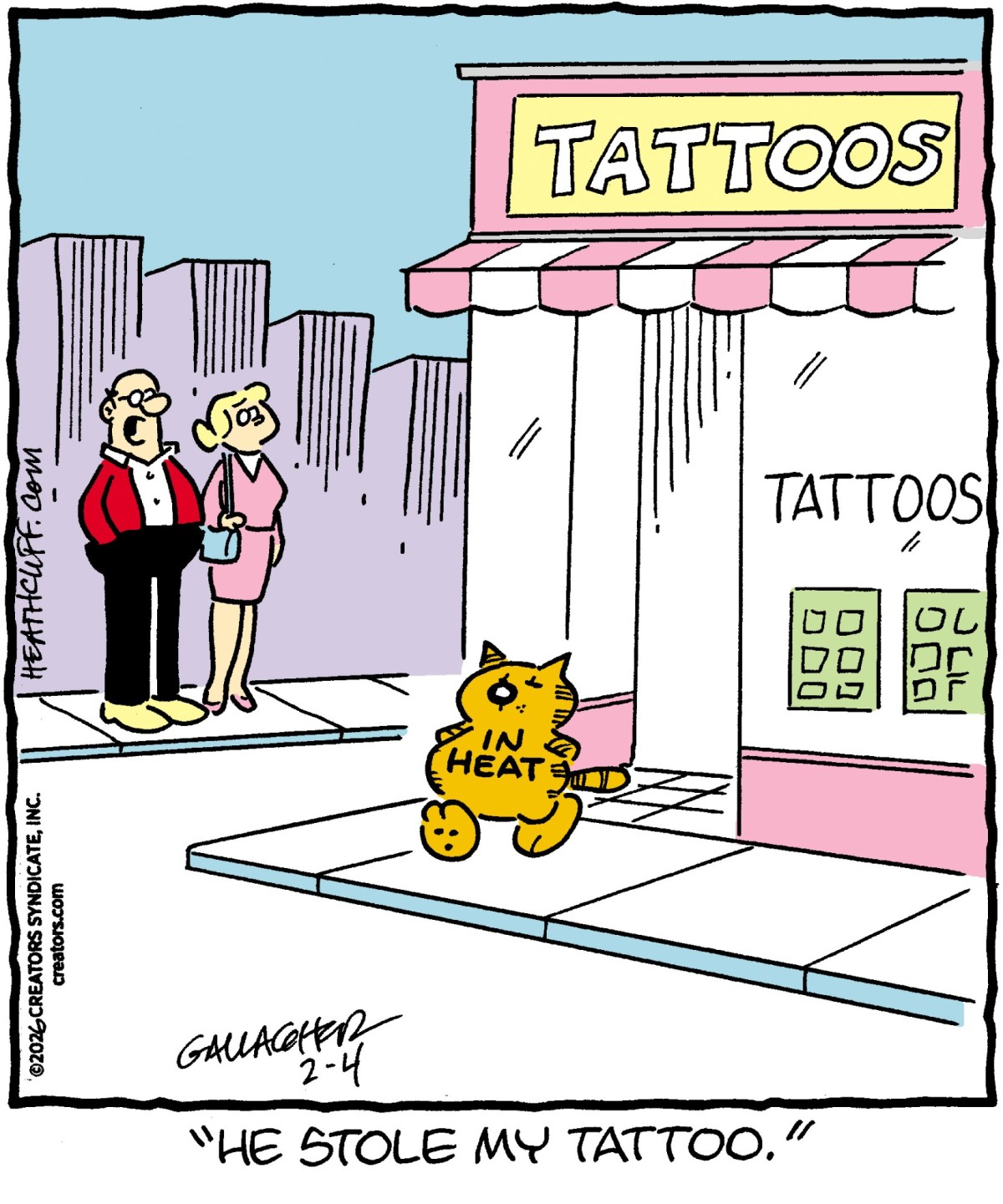 Daily Comics: Heathcliff by Peter Gallagher | Light Wave