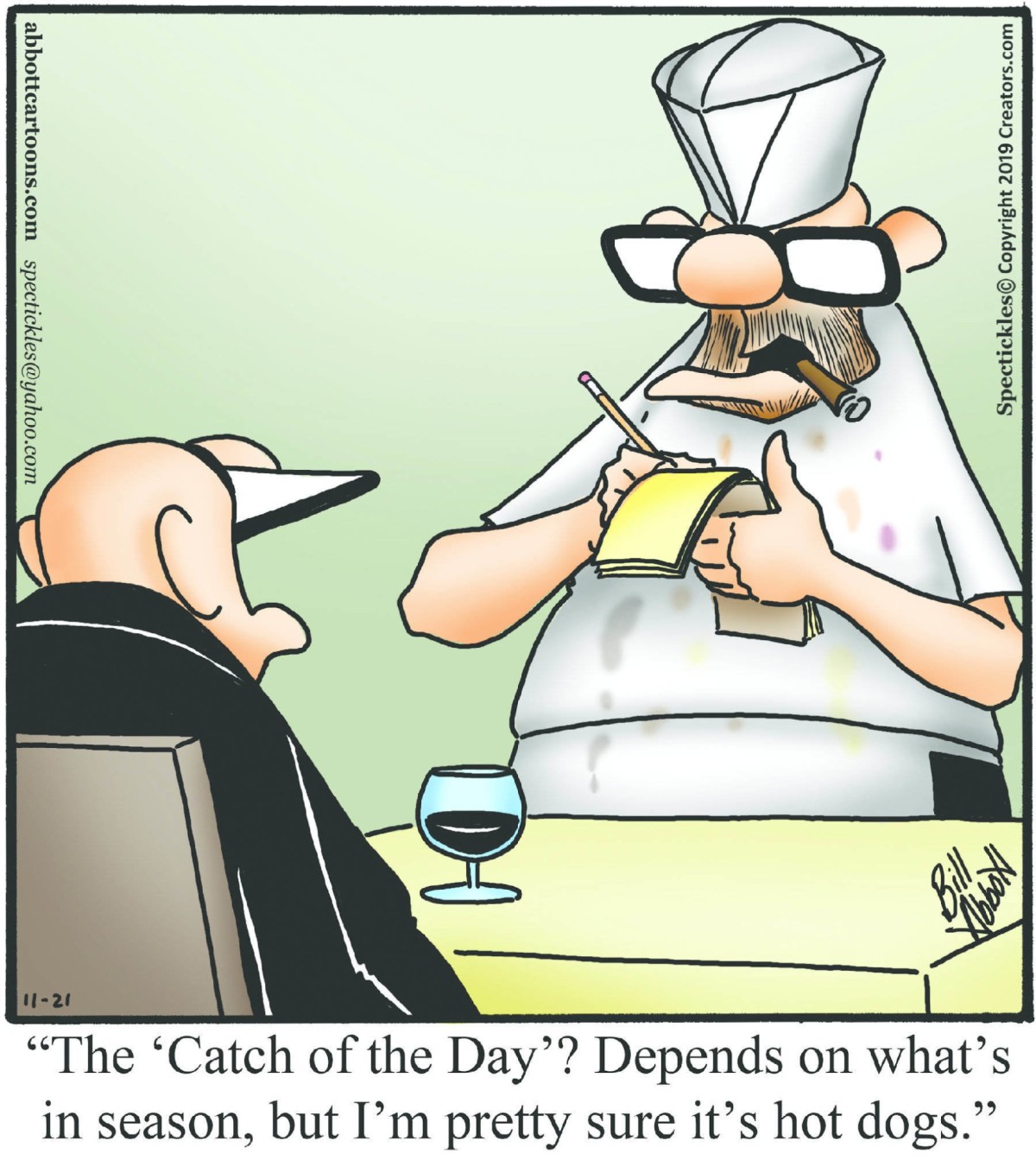Daily Comics: Spectickles by Bill Abbott | Light Wave