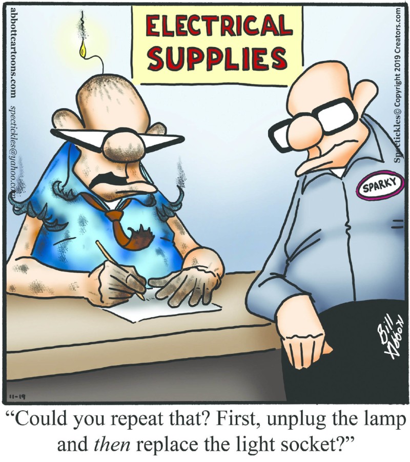 Daily Comics: Spectickles by Bill Abbott | Light Wave