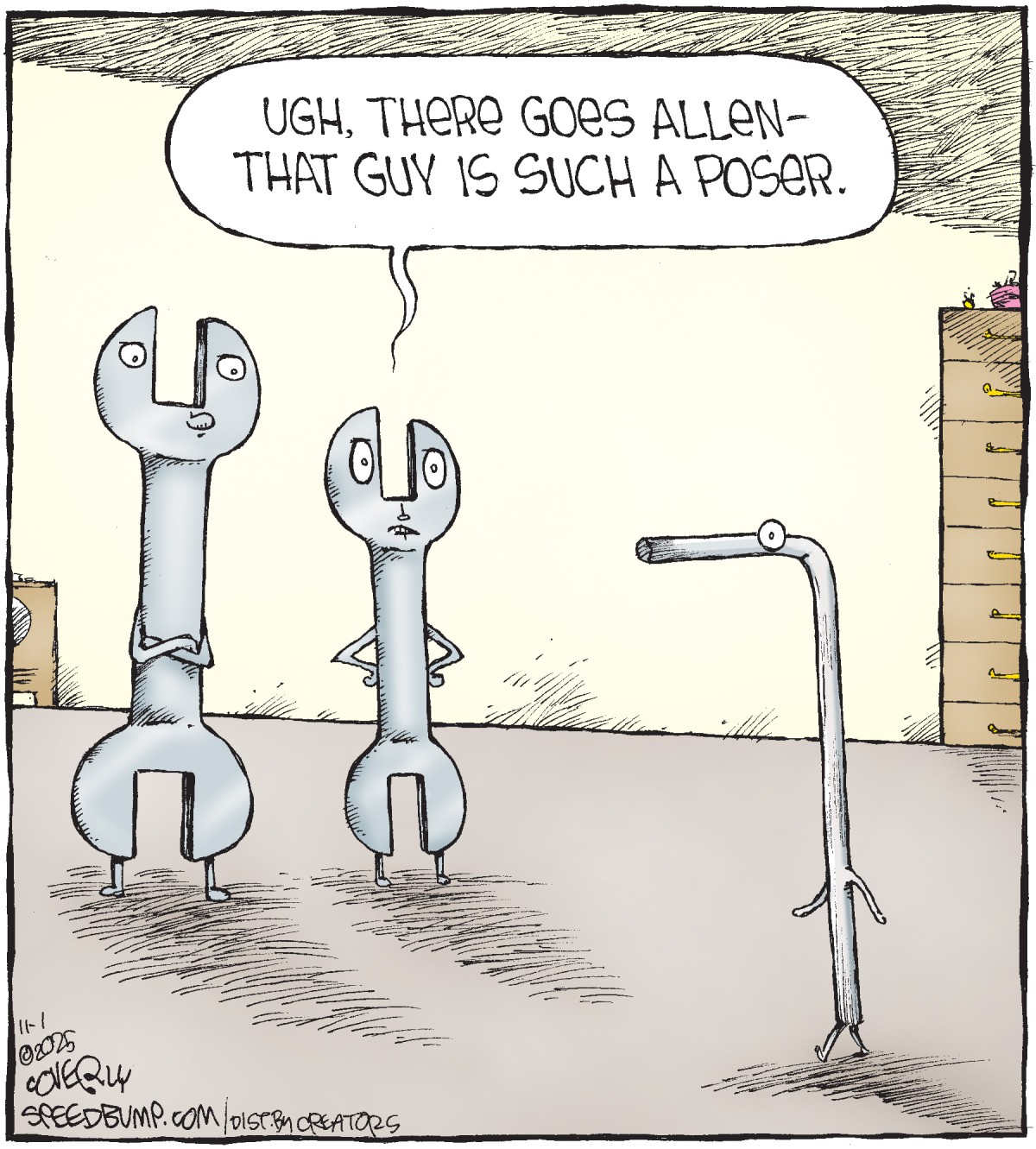 Daily Comics: Speed Bump by Dave Coverly | Light Wave