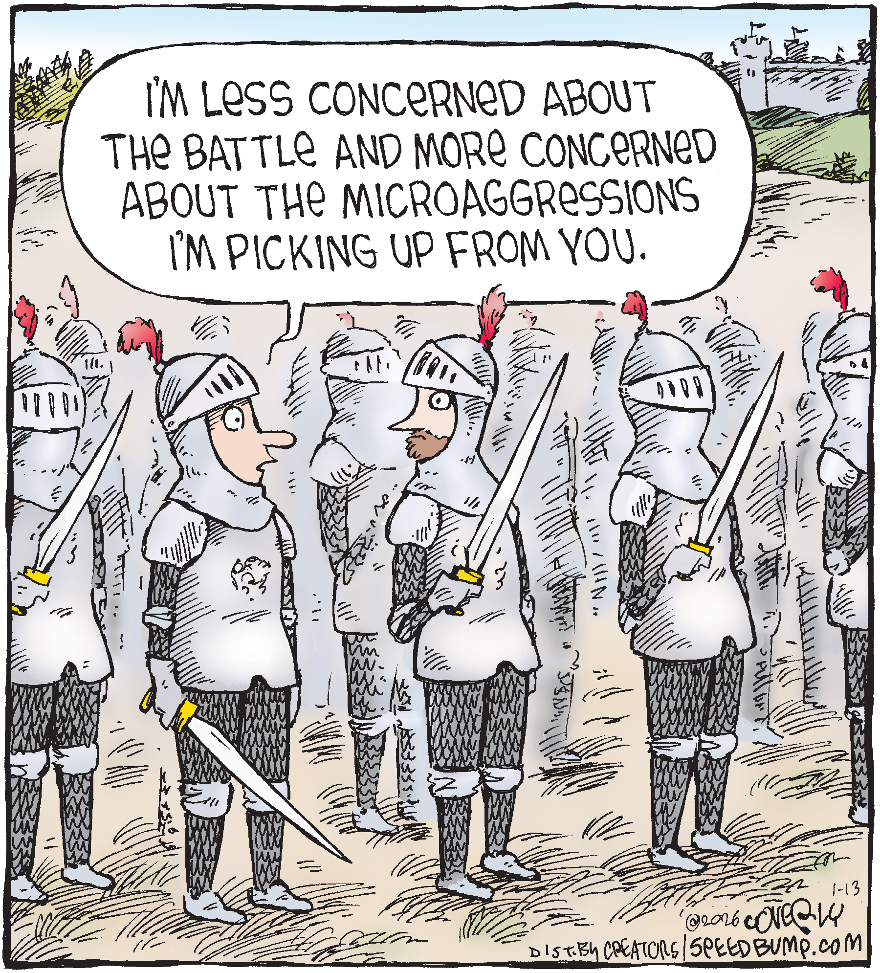 Daily Comics: Speed Bump by Dave Coverly | Light Wave