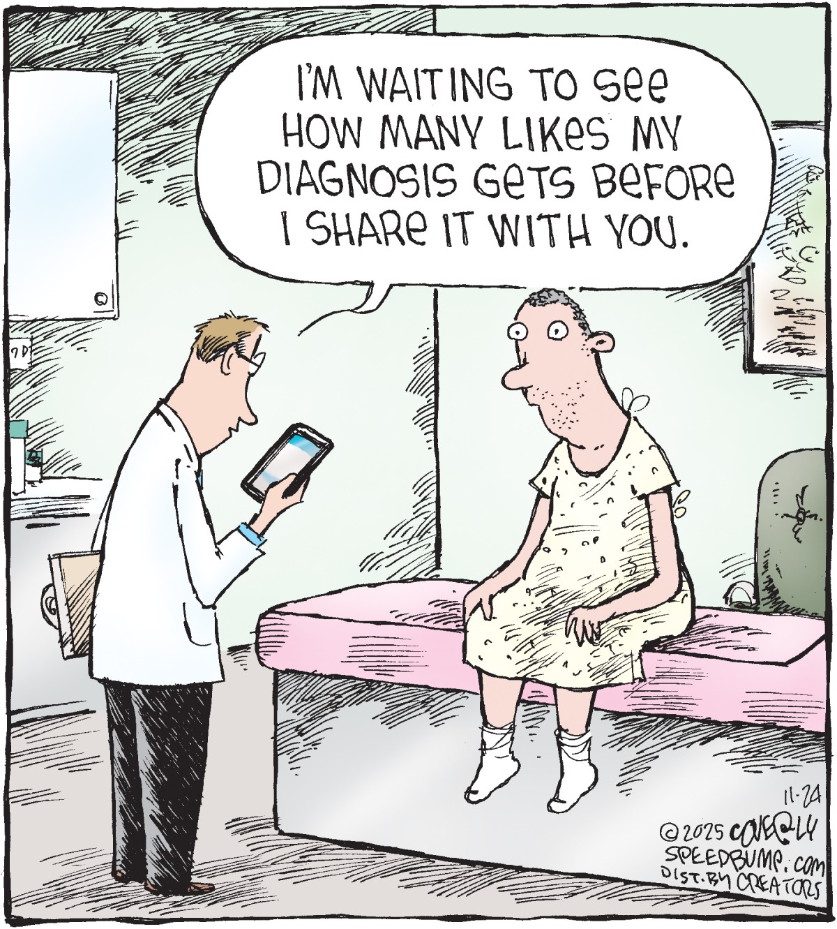 Daily Comics: Speed Bump by Dave Coverly | Light Wave