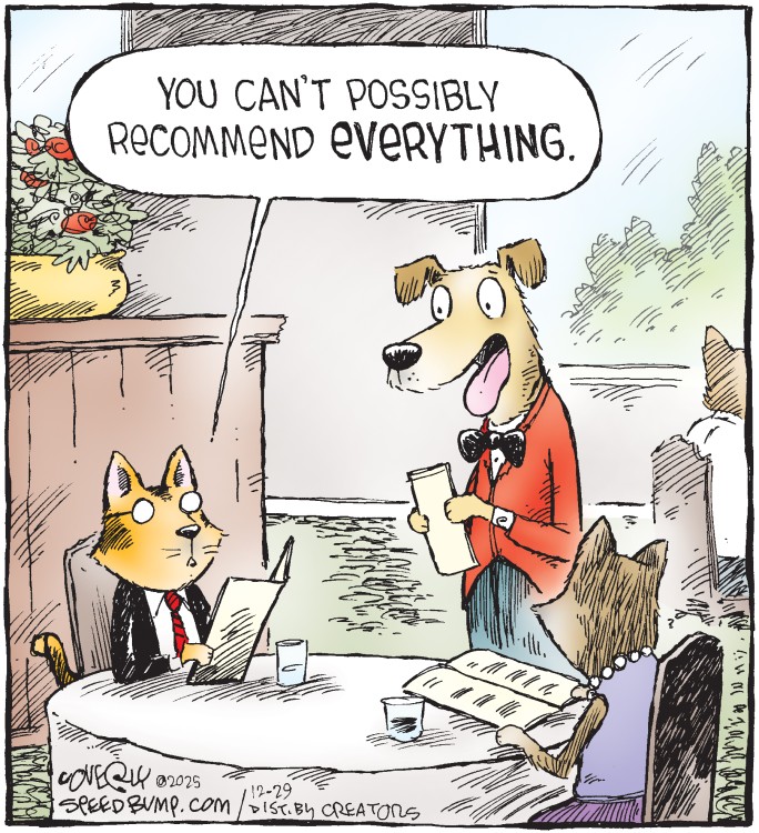 Daily Comics: Speed Bump by Dave Coverly | Light Wave