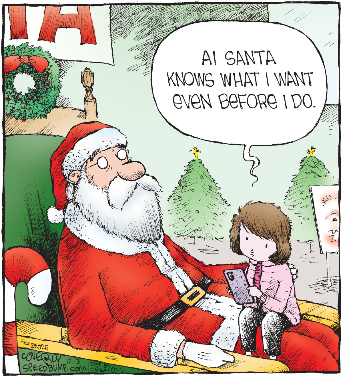 Daily Comics: Speed Bump by Dave Coverly | Light Wave