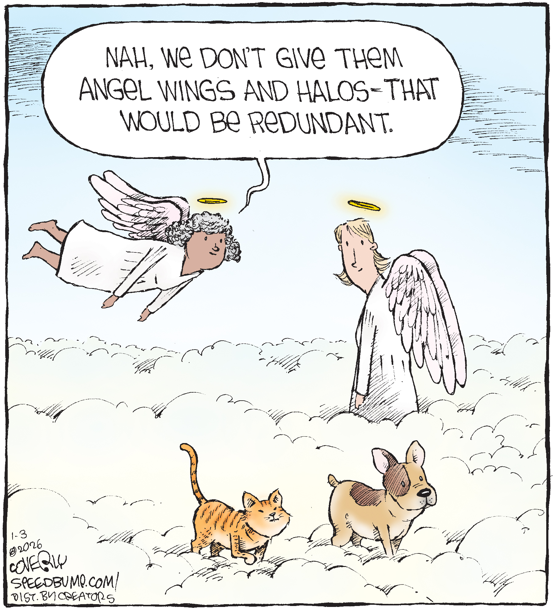Daily Comics: Speed Bump by Dave Coverly | Light Wave