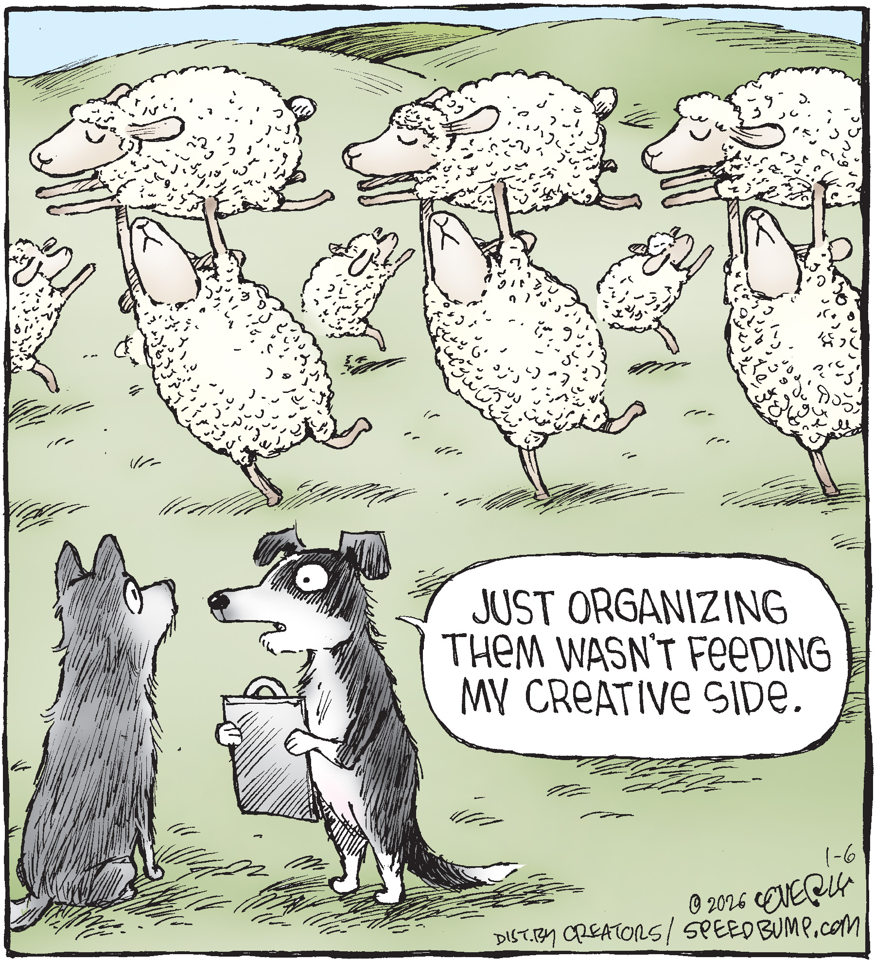 Daily Comics: Speed Bump by Dave Coverly | Light Wave