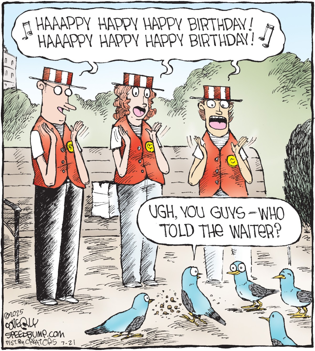 Speed Bump by Dave Coverly | Light Wave
