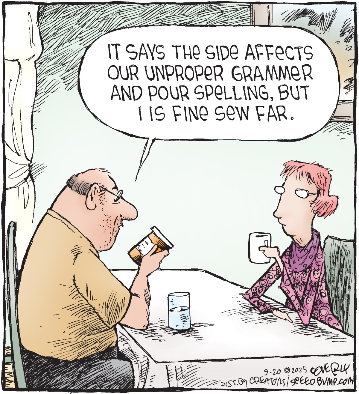 Speed Bump by Dave Coverly | Light Wave