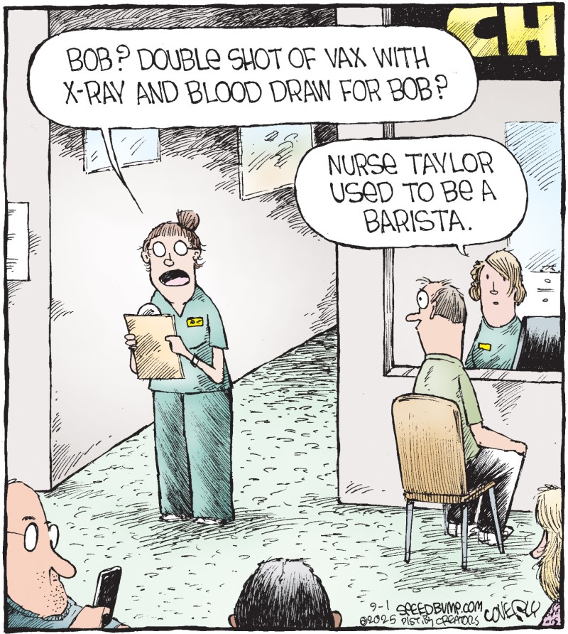 Speed Bump by Dave Coverly | Light Wave