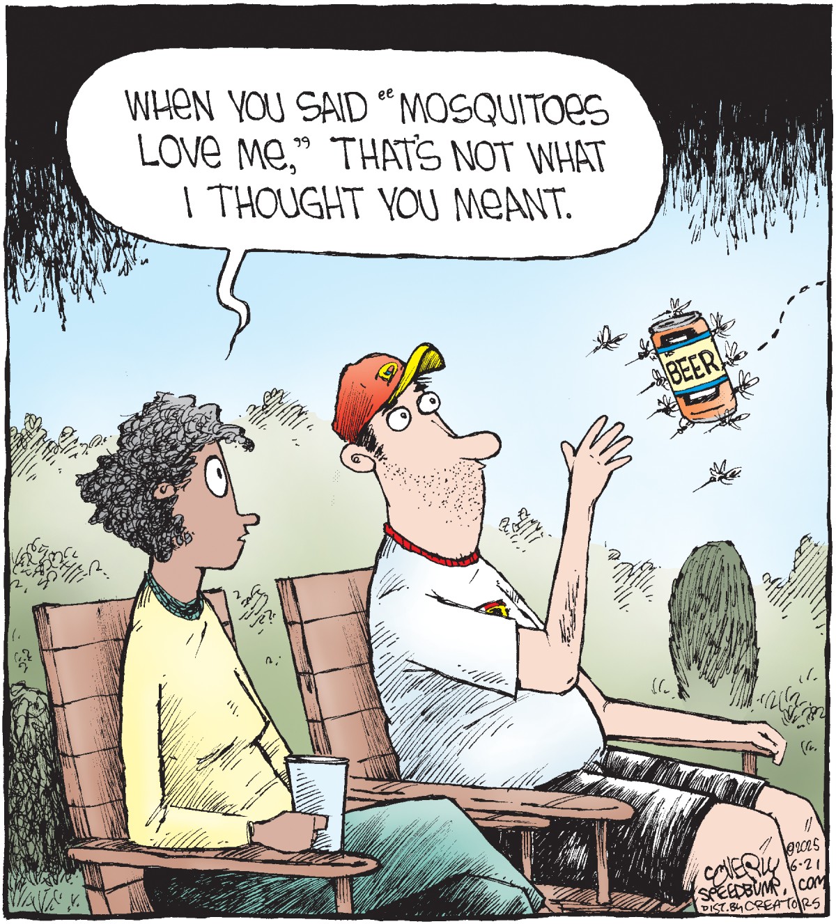 Daily Comics: "Speed Bump" by Dave Coverly | Light Wave