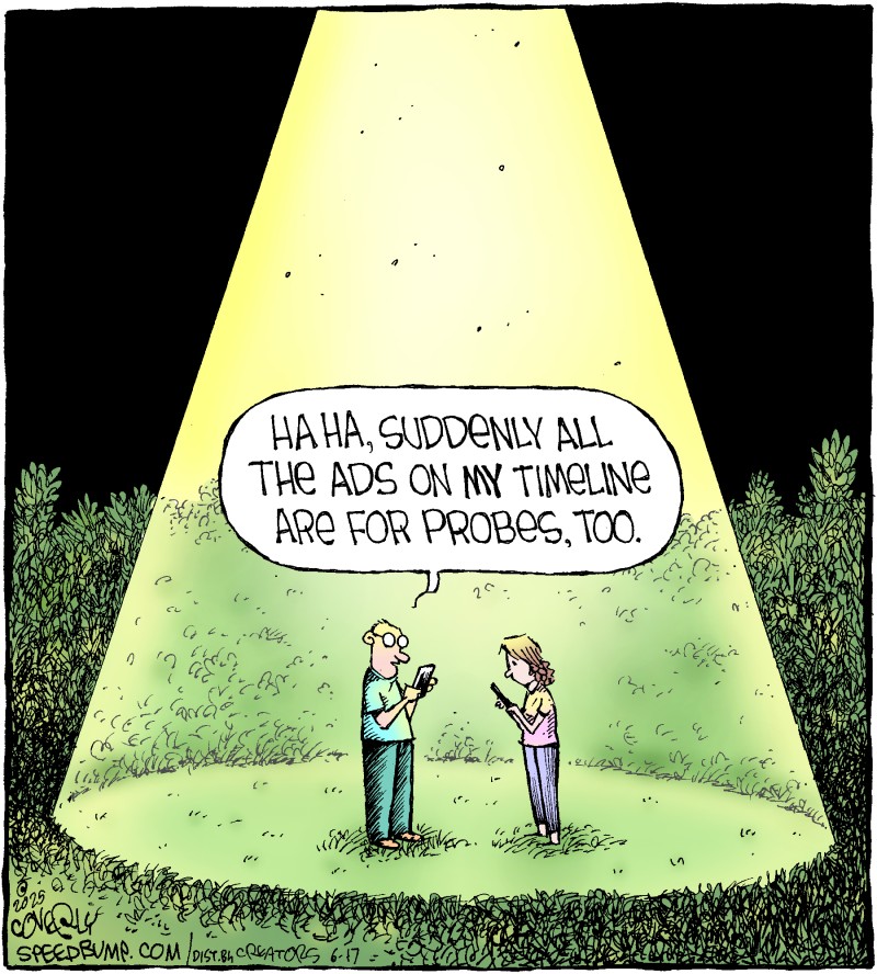 Daily Comics: "Speed Bump" by Dave Coverly | Light Wave