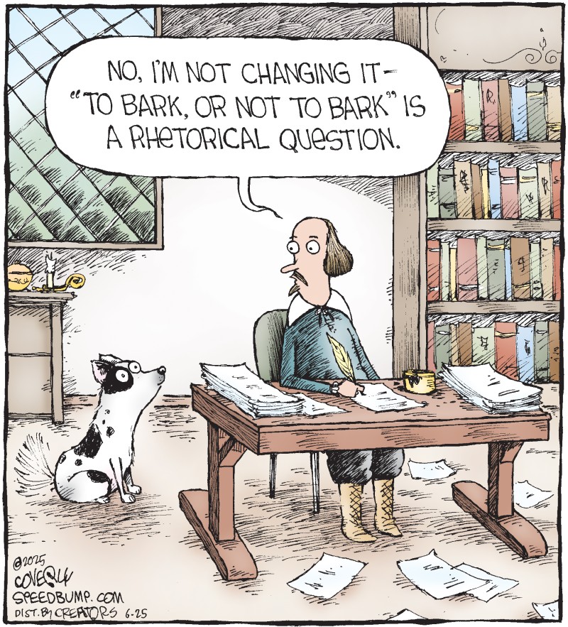 Daily Comics: "Speed Bump" by Dave Coverly | Light Wave