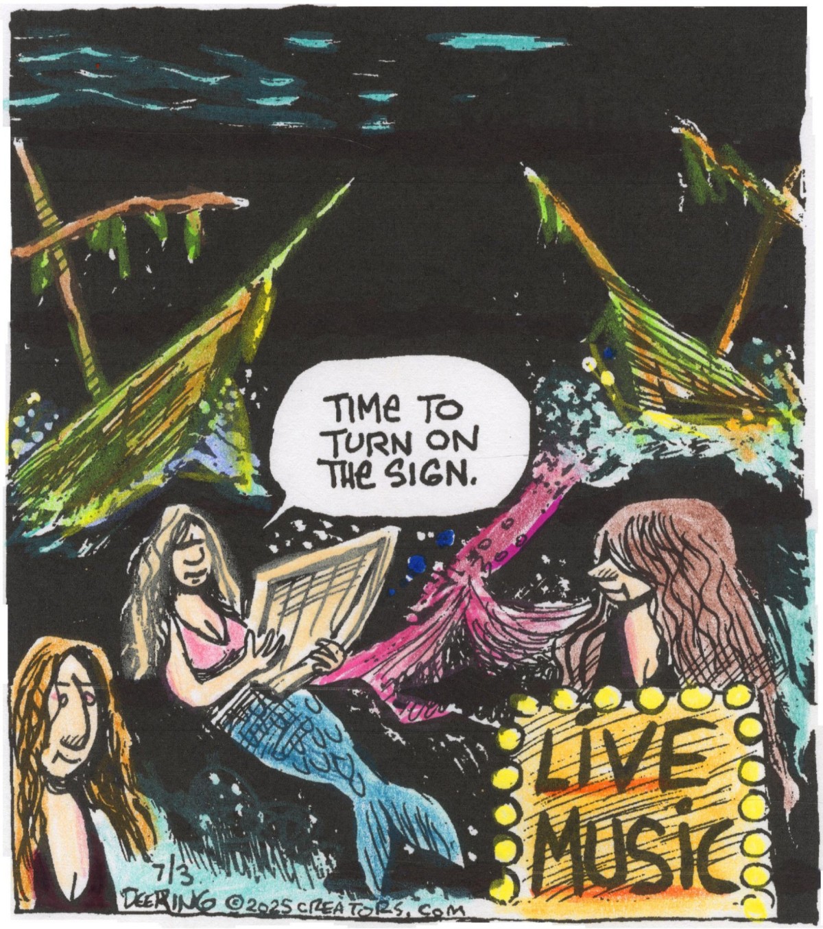 Daily Comics: "Strange Brew" by John Deering | Light Wave