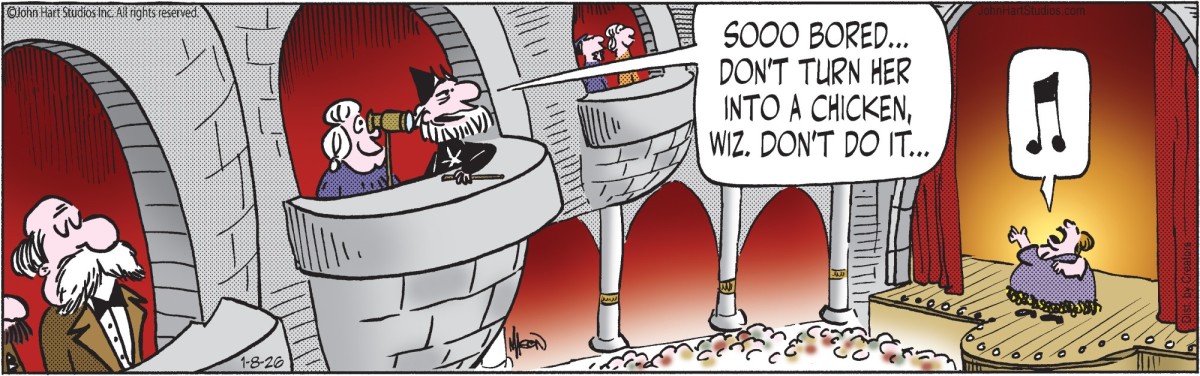Daily Comics: Wizard of Id by Brant Parker and Johnny Hart | Light Wave