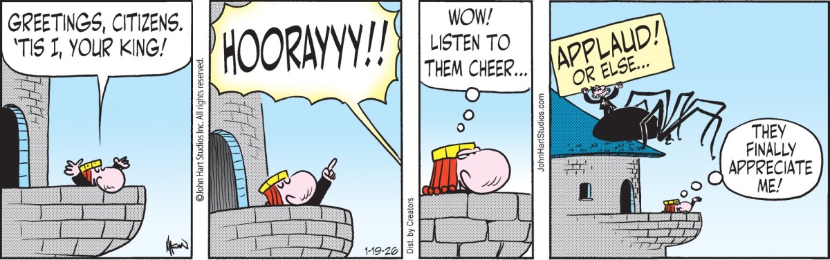 Daily Comics: Wizard of Id by Brant Parker and Johnny Hart | Light Wave