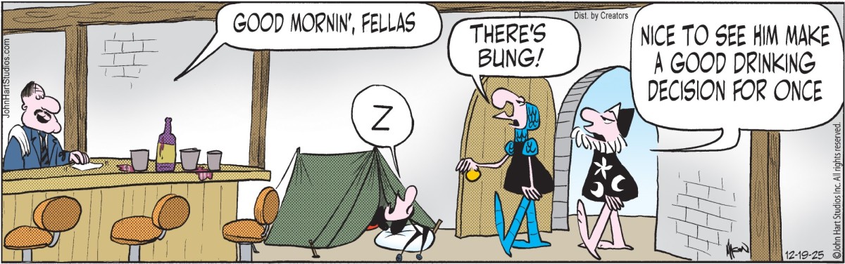 Daily Comics: Wizard of Id by Brant Parker and Johnny Hart | Light Wave