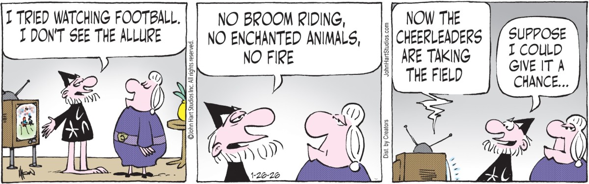Daily Comics: Wizard of Id by Brant Parker and Johnny Hart | Light Wave