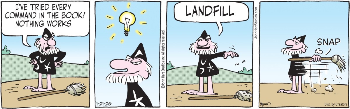 Daily Comics: Wizard of Id by Brant Parker and Johnny Hart | Light Wave