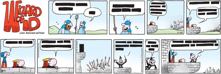 Daily Comics: Wizard of Id by Brant Parker and Johnny Hart | Light Wave