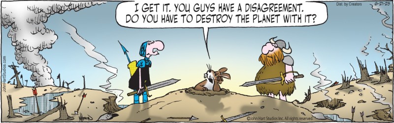 Daily Comics: "Wizard of Id" by Mastroianni & Hart | Light Wave