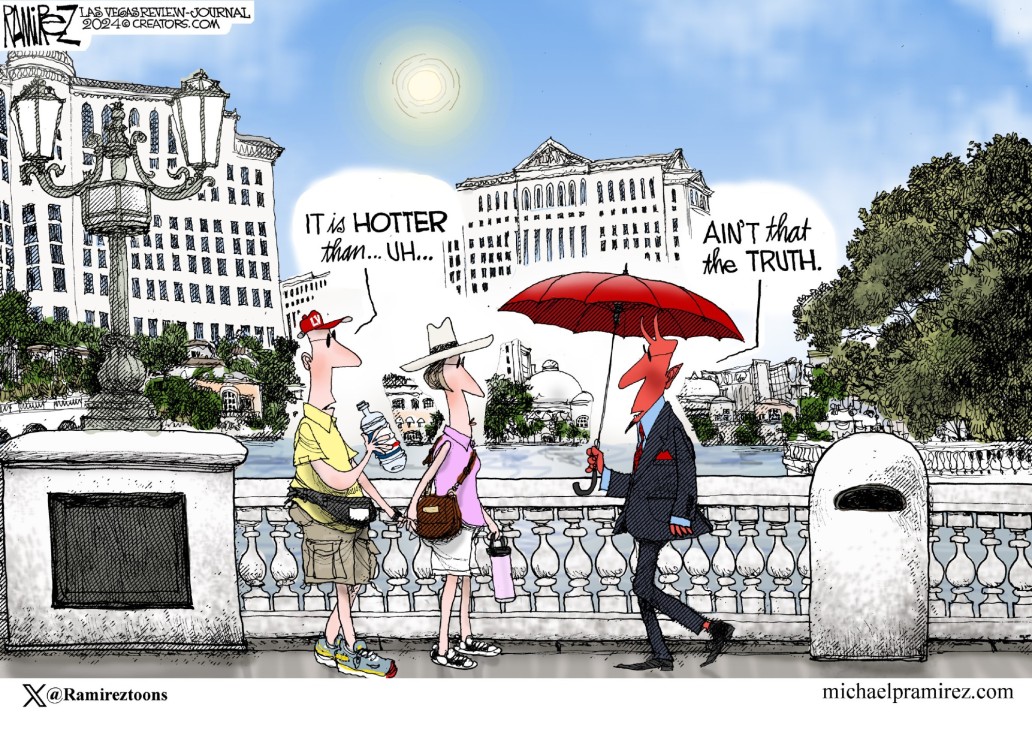 Editorial Cartoon Of The Day: Hotter Than Hell | Light Wave