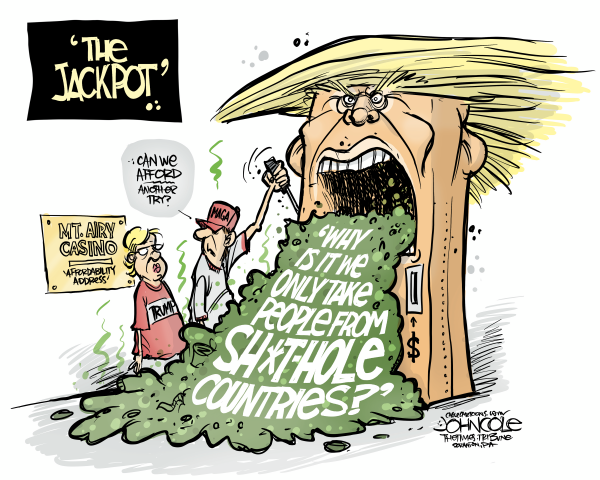 Editorial: John Cole's Latest Political Cartoons | Light Wave