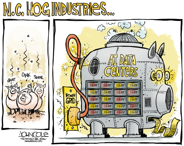 The Latest Political Cartoons From John Cole | Light Wave