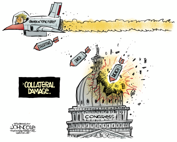 The Latest Political Cartoons From John Cole | Light Wave