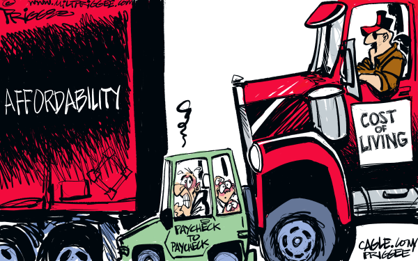Editorial: Milt Priggee's Latest Political Cartoons | Light Wave