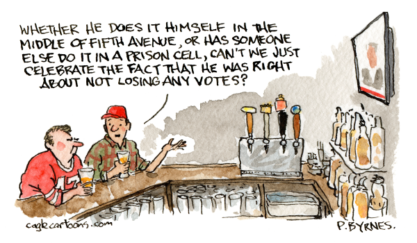 Pat Byrnes' Latest Political Cartoons | Light Wave