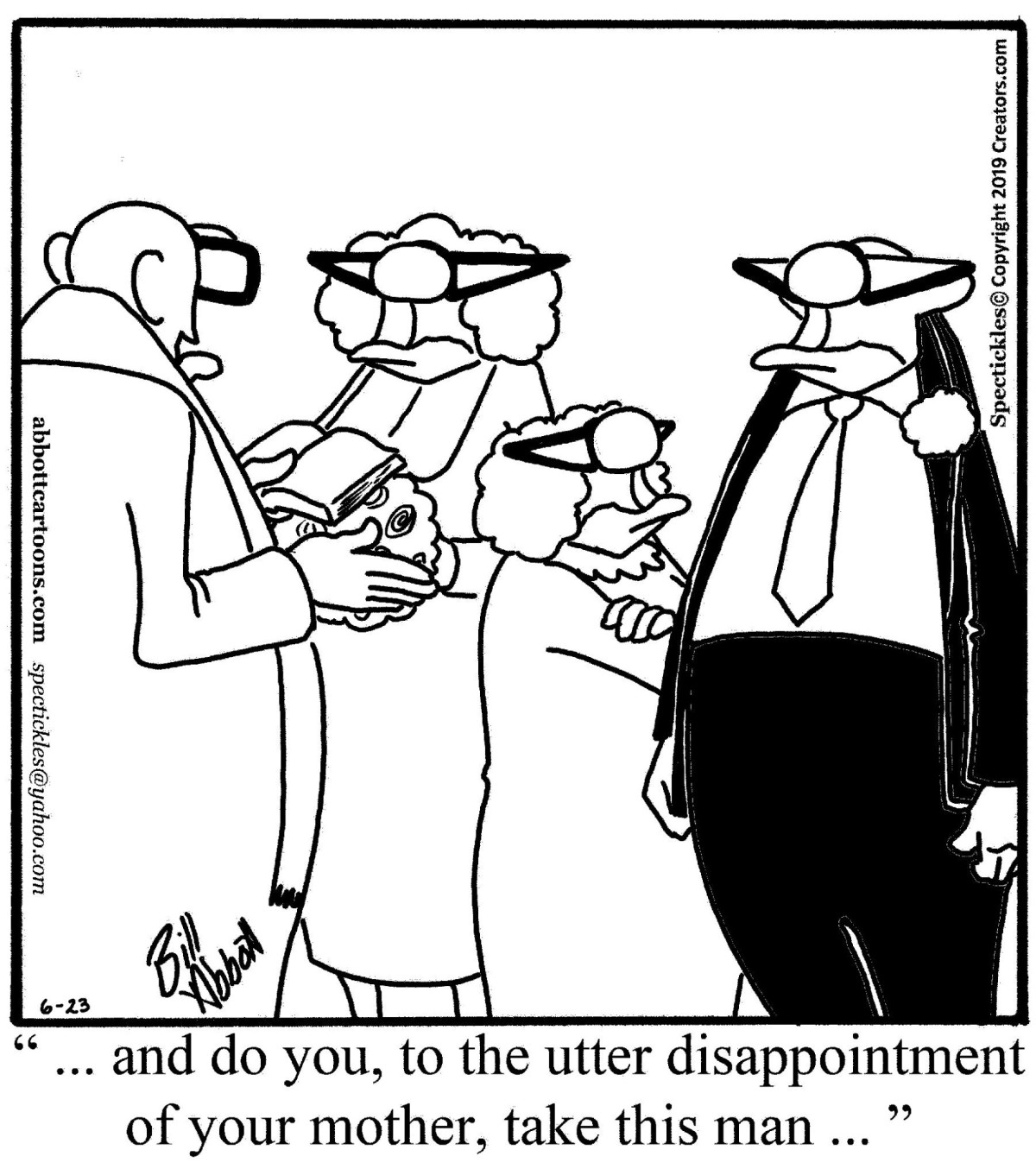 Evening Comics: "Spectickles" by Bill Abbott | Light Wave