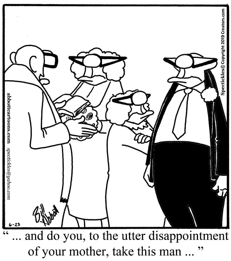 Evening Comics: "Spectickles" by Bill Abbott | Light Wave