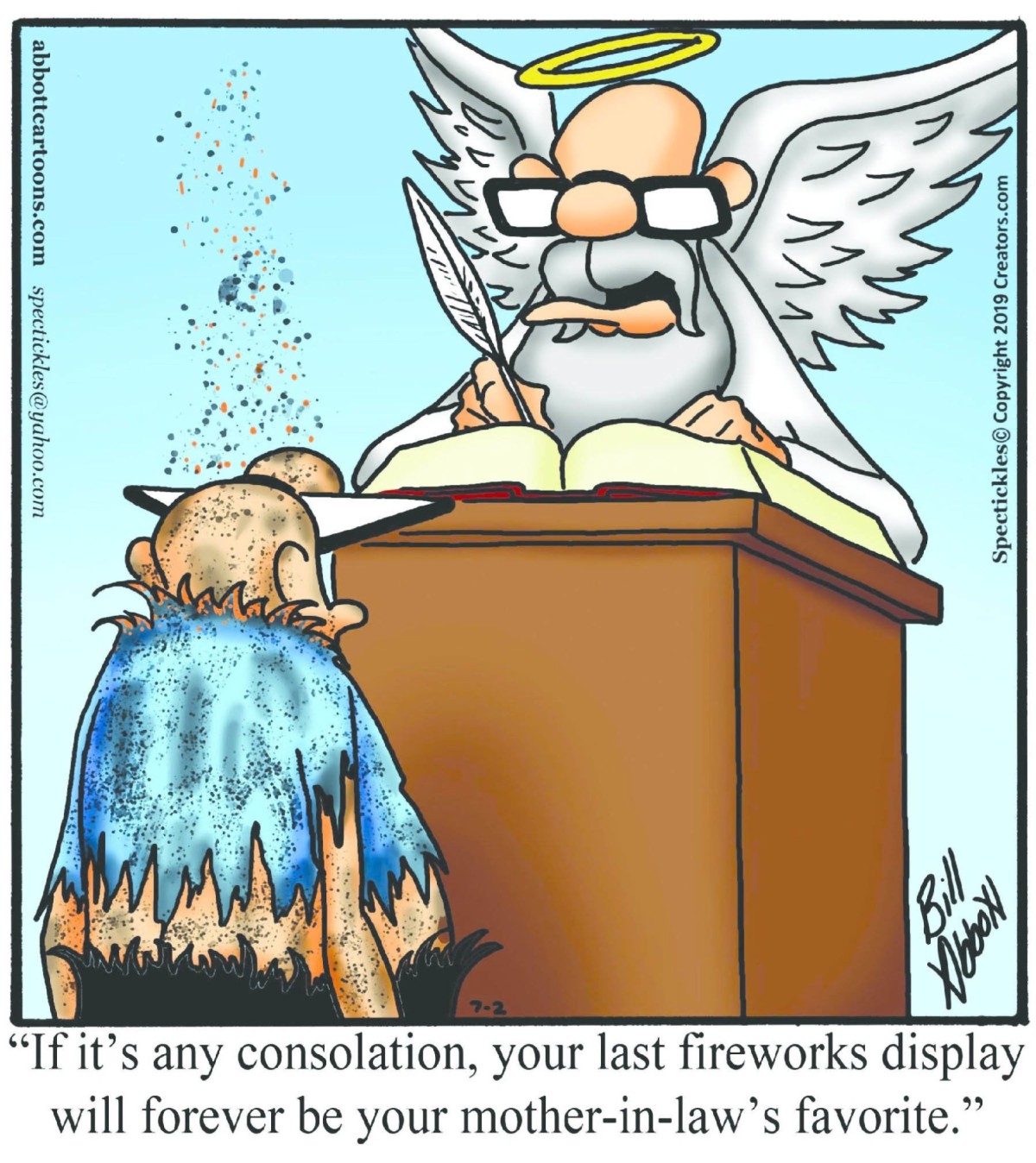 Evening Comics: "Spectickles" by Bill Abbott | Light Wave