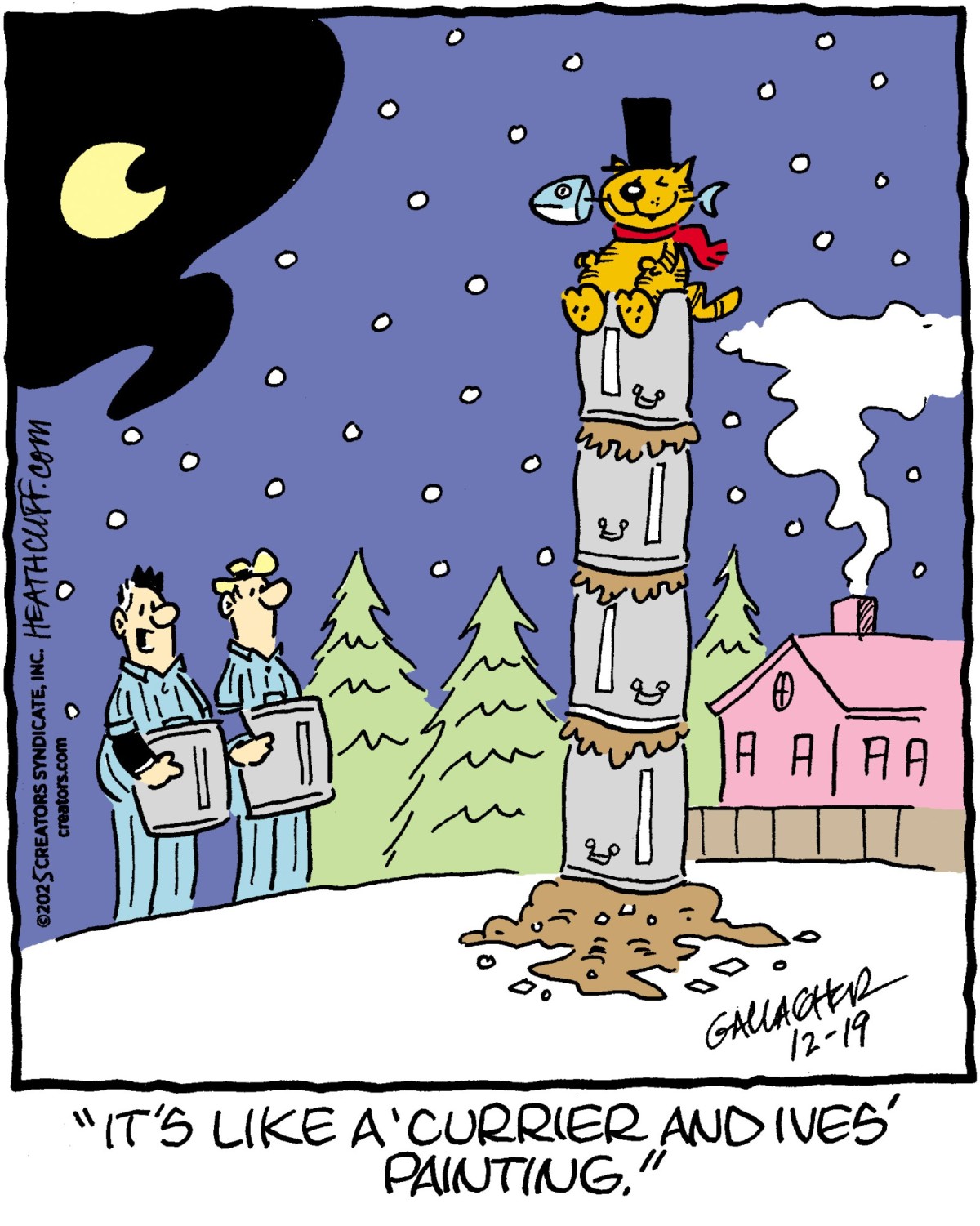 Daily Comics: Heathcliff by Peter Gallagher | Light Wave