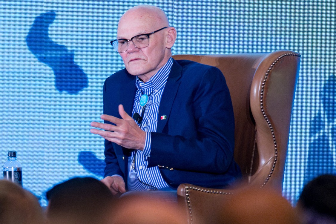 James Carville 'Doubling Down' on Kamala Harris Victory Prediction ...