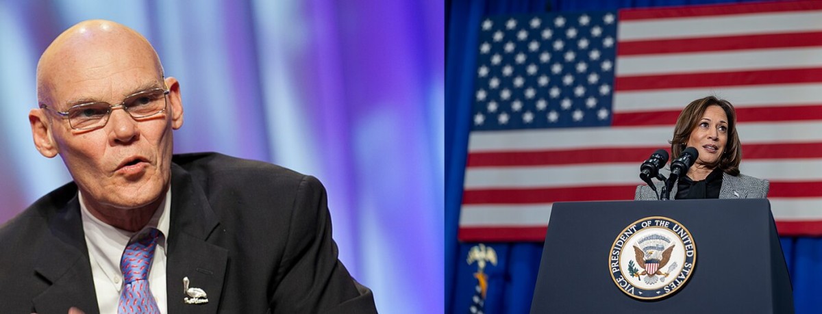 James Carville's Reality Check for Harris Supporters: 'This Is Too ...