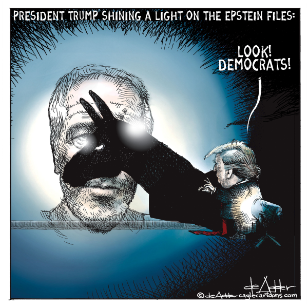 The Latest Political Cartoons from Michael de Adder | Light Wave